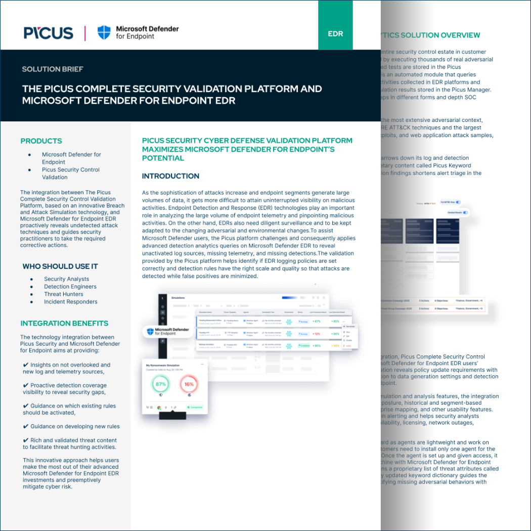 Microsoft Integration | Picus