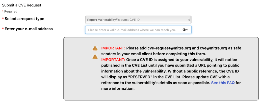 What is CVE (Common Vulnerabilities and Exposures)