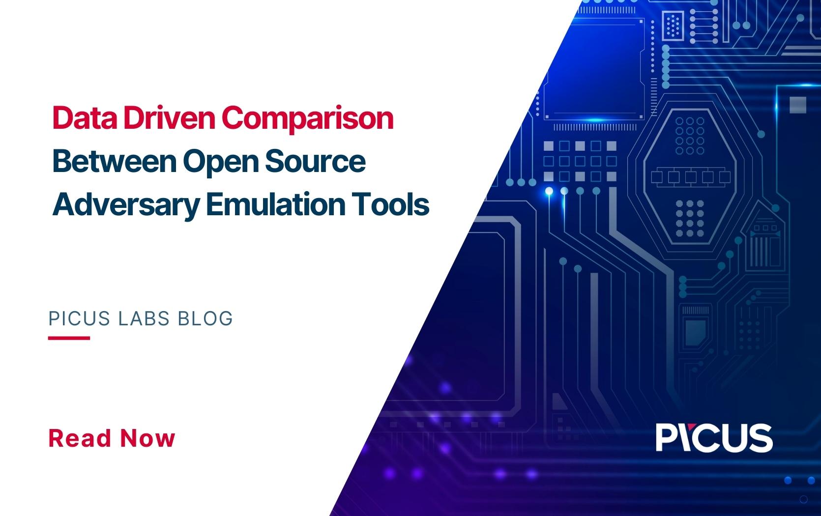 A Data Driven Comparison of Open Source Adversary Emulation Tools