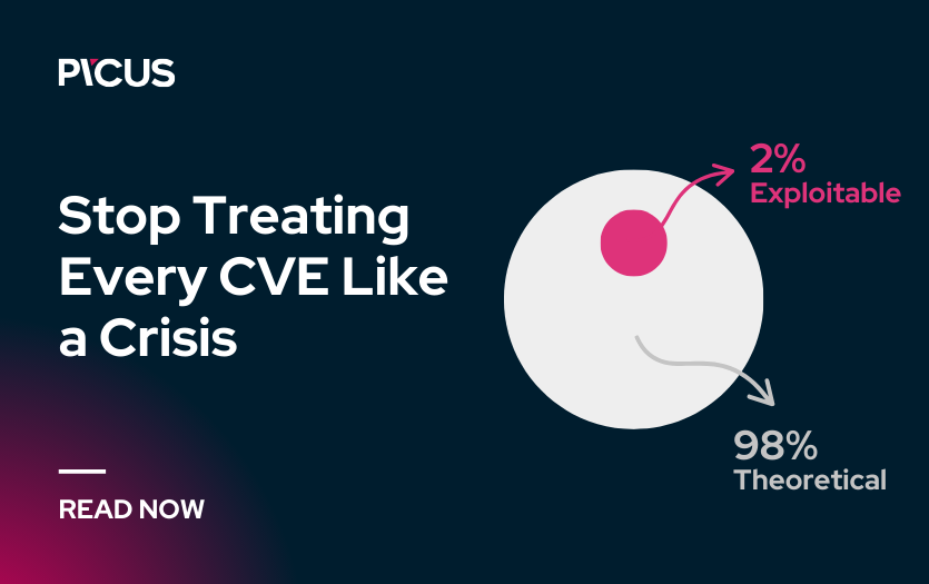 Picus Exposure Validation: Stop Treating Every CVE Like a Crisis