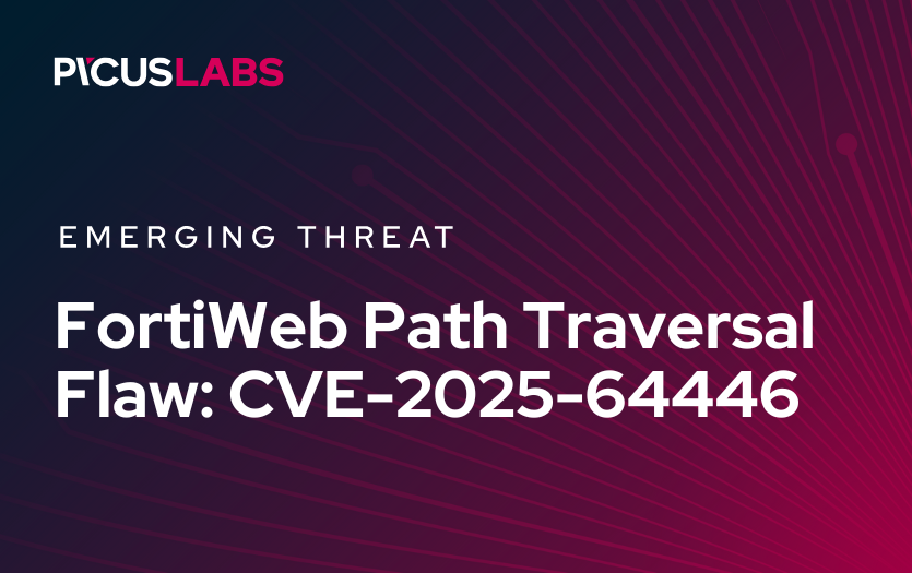 FortiWeb CVE-2025-64446 Vulnerability: Path Traversal Leads to Remote Code Execution