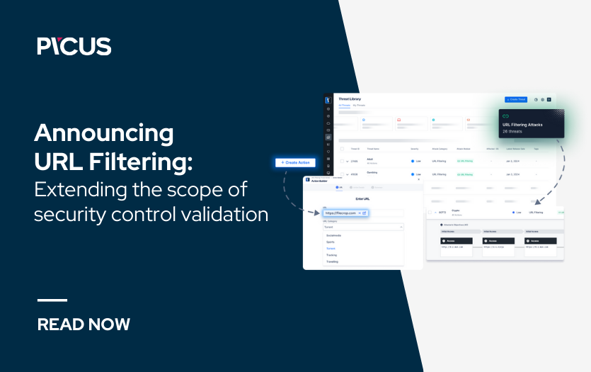 Picus URL Filtering: Extending the Scope of Security Control Validation Picus URL Filtering: Extending the Scope of Security Control Validation